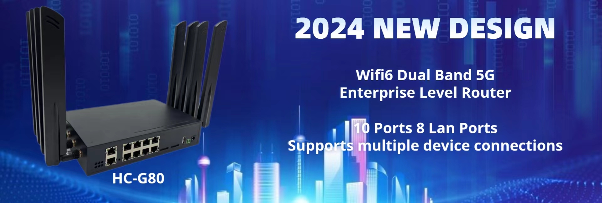 Huastlink launches multi-port Wifi6 5G industrial grade router - huastlink